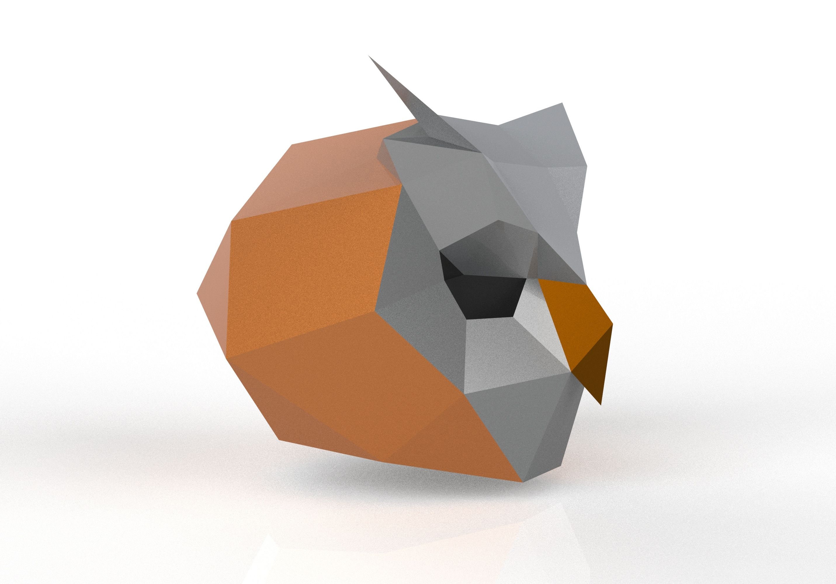 Hawk Hawk Papercraft Origami DIY Paper Craft Model - Etsy Australia