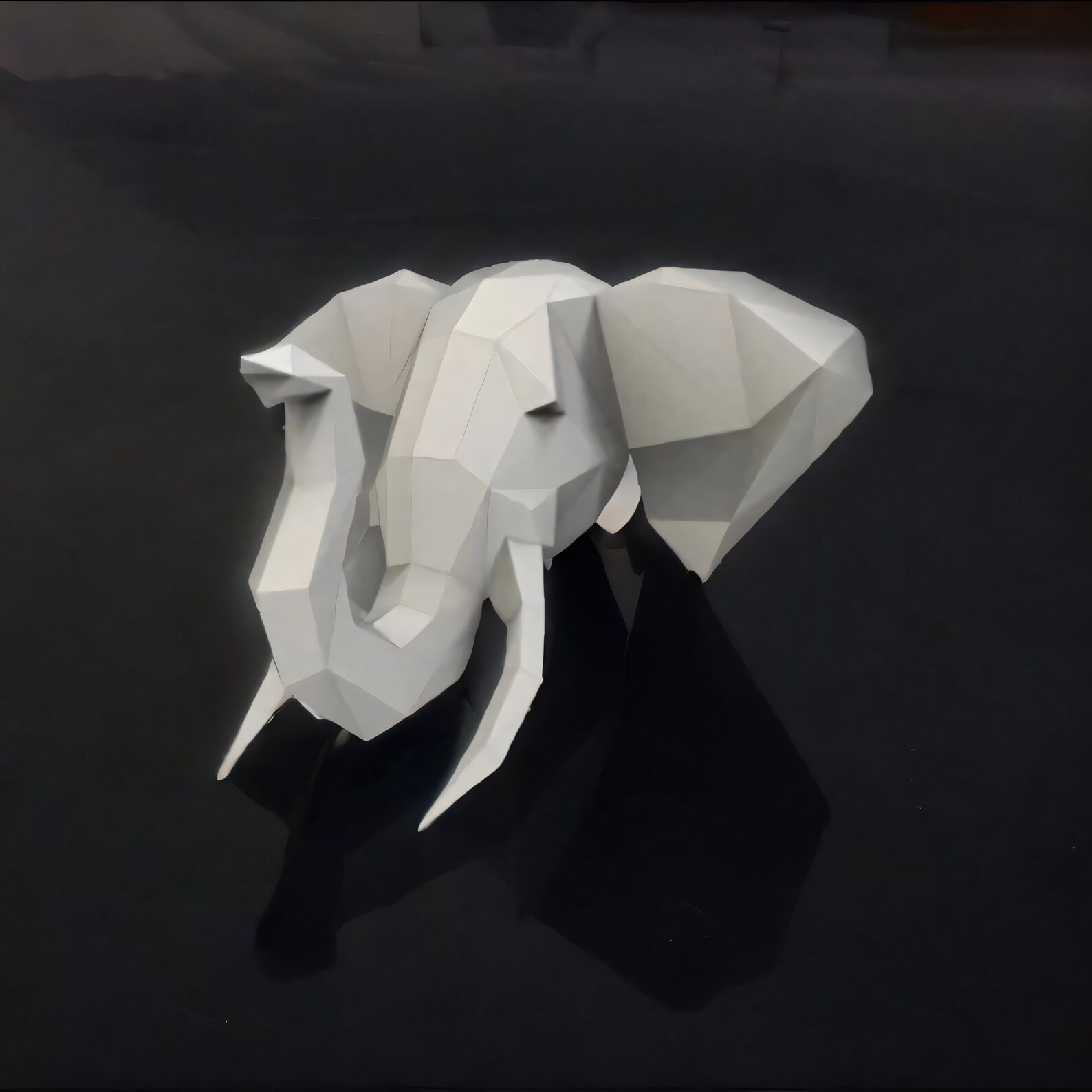 Elephant Elephant Papercraft Origami DIY Paper Craft Model - Etsy