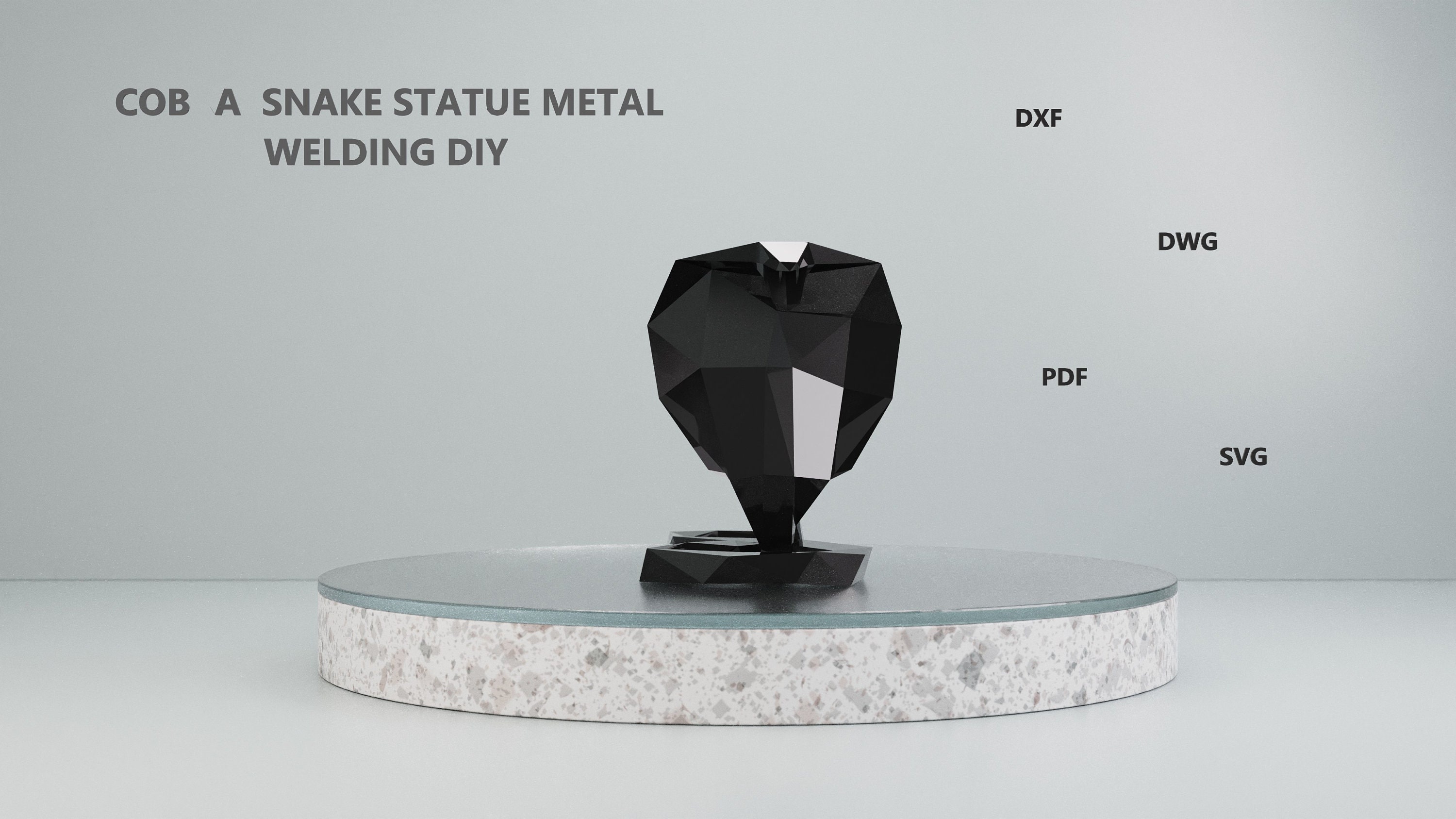 Cobra Snake Metal Welding / Dıy / Metal Craft / Metal Working / Dxf ...