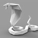 Snake Cobra Paper Craft / Dıy / Metal Craft / Papercraft Working / Pdf ...