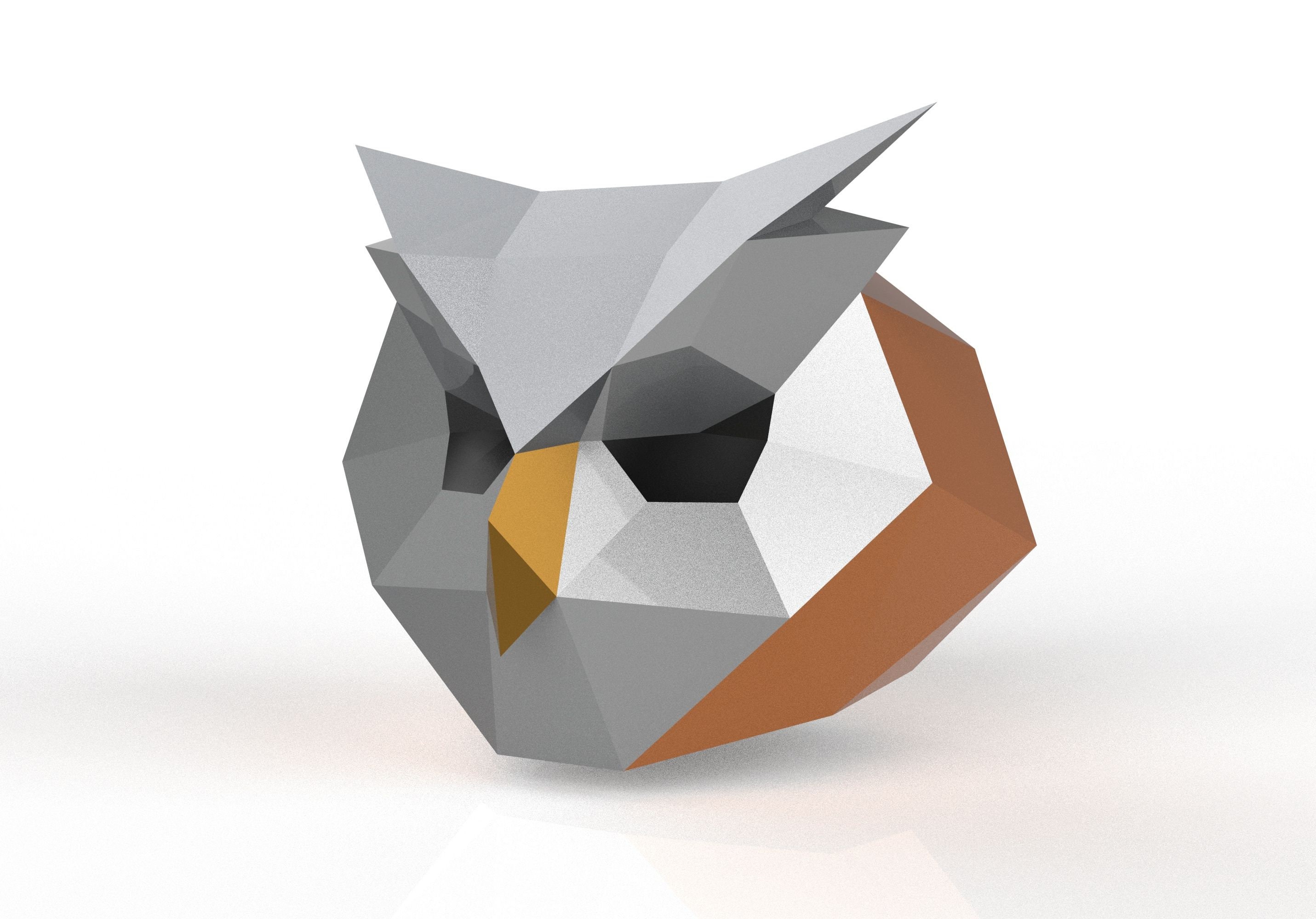 Hawk Hawk Papercraft Origami DIY Paper Craft Model - Etsy Australia