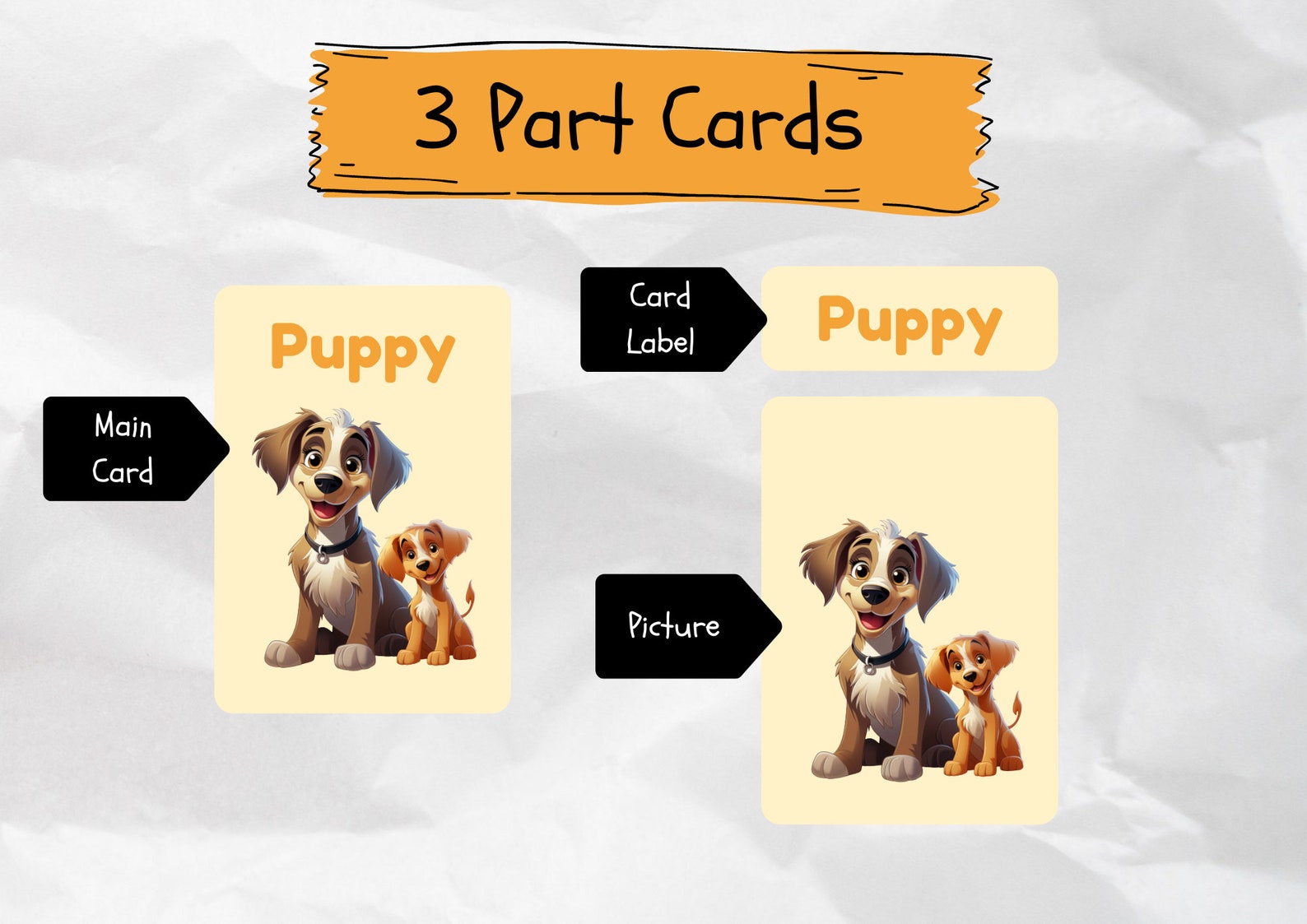 Baby Animal Flashcards, Printable Flashcards, Flash Cards, Montessori ...