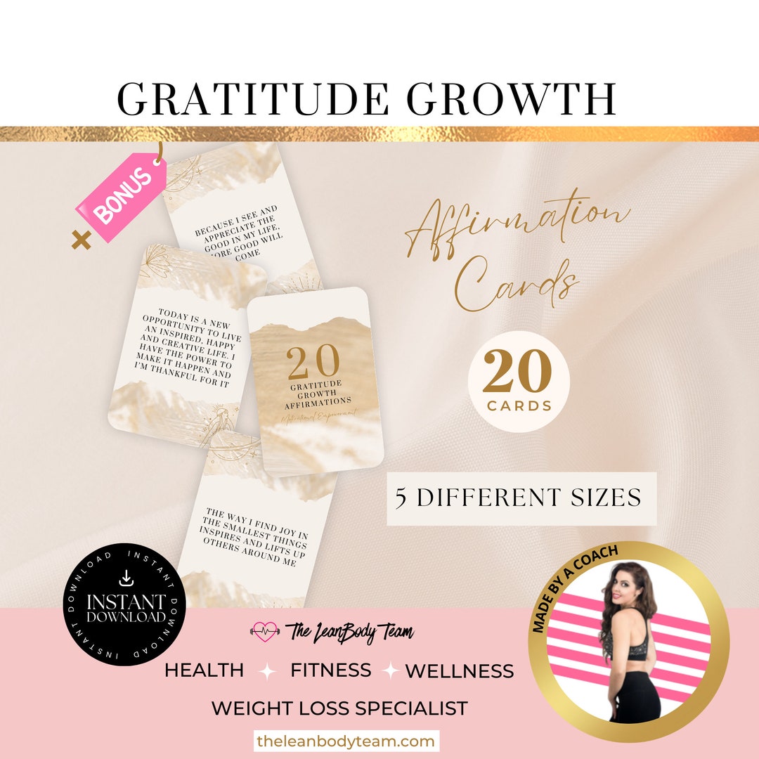 Affirmation Cards Printable for Mirror Digital File Affirmation Station ...