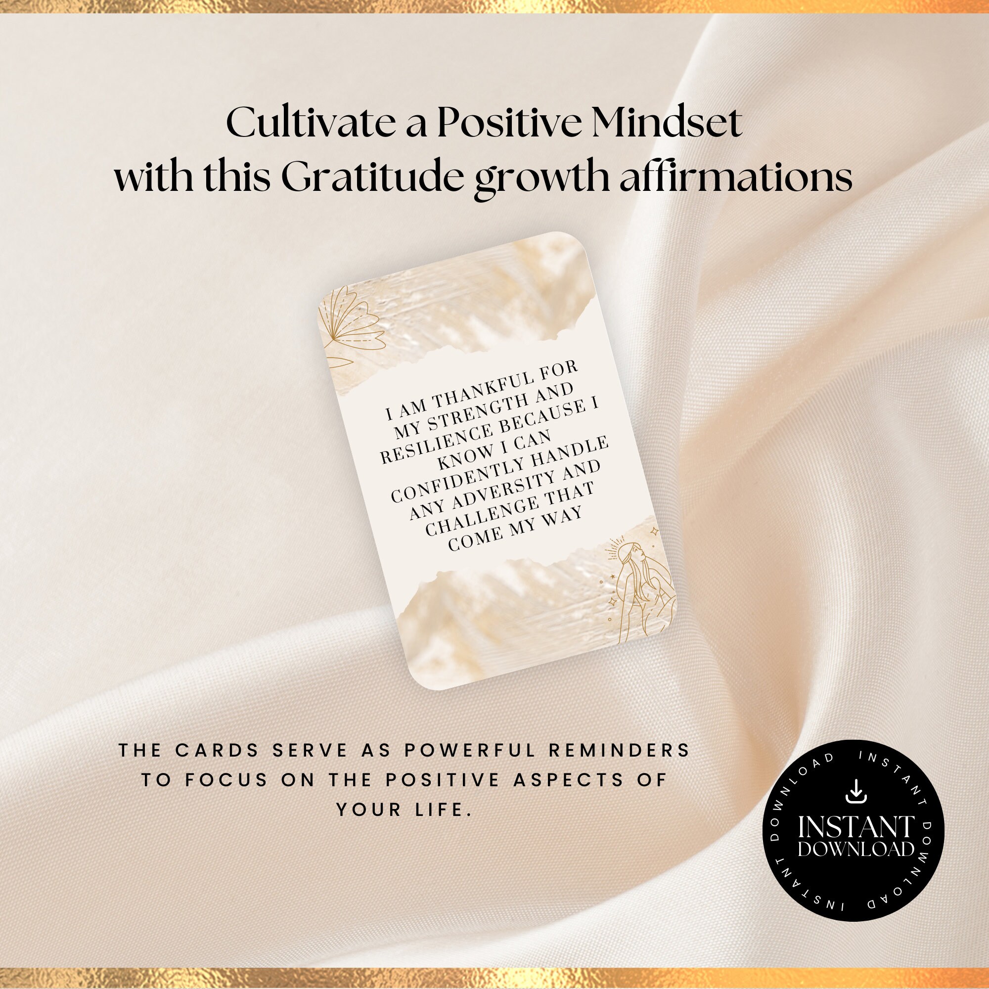 Affirmation Cards Printable for Mirror Digital File Affirmation Station ...