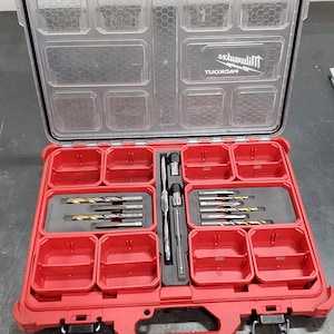 Tap Caddy: 1/4"-20 to 3/8"-16 Drill & Tap Organizer Tray - Etsy