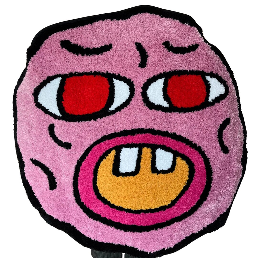 Cherry Bomb Rug| Tyler the Creator| Custom Rug| Tufted Rug| Handmade ...