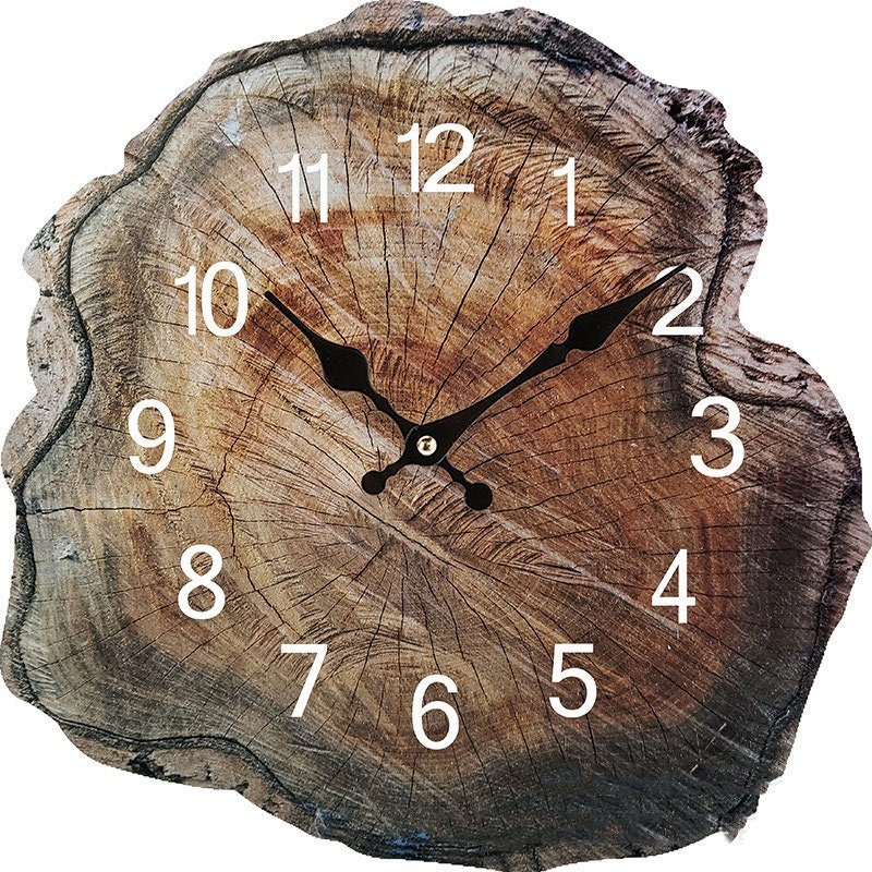 Classic Wall Clock Wooden Wall Clock Wall Decoration Modern Clock Gift ...