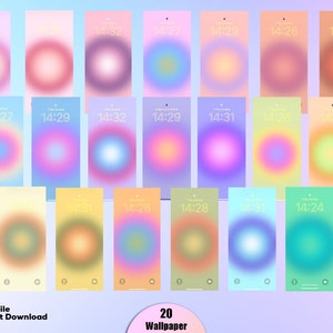 Aura Phone Wallpaper, Gradient Wallpaper, Colorful Wallpaper, Aesthetic Wallpaper, Smartphone ...