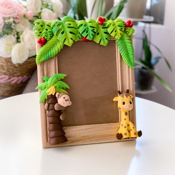 Monkey Picture Frame - Etsy