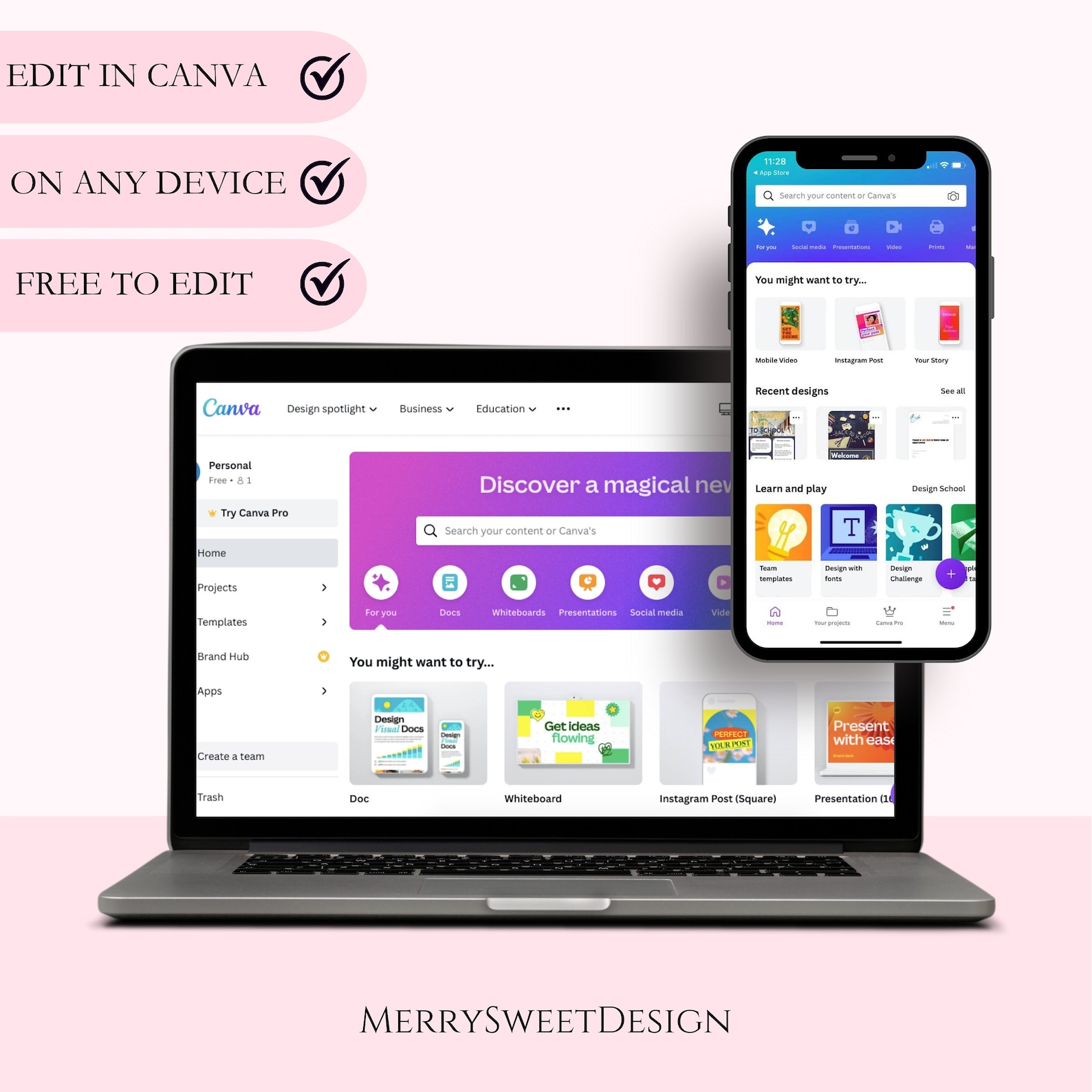 Editable Unicorn Birthday Invite, Pink Unicorn, Colorful Birthday Party ...