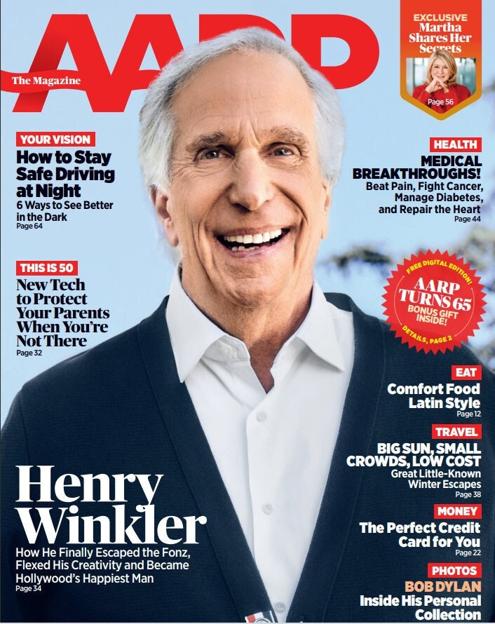 Aarp Magazine Cover Template