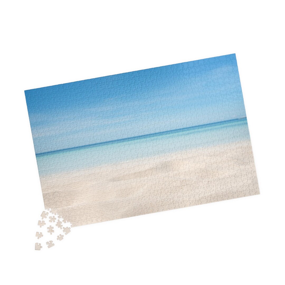 Very Difficult Jigsaw Puzzle 1000 Pieces, Calm Beach, Mission ...