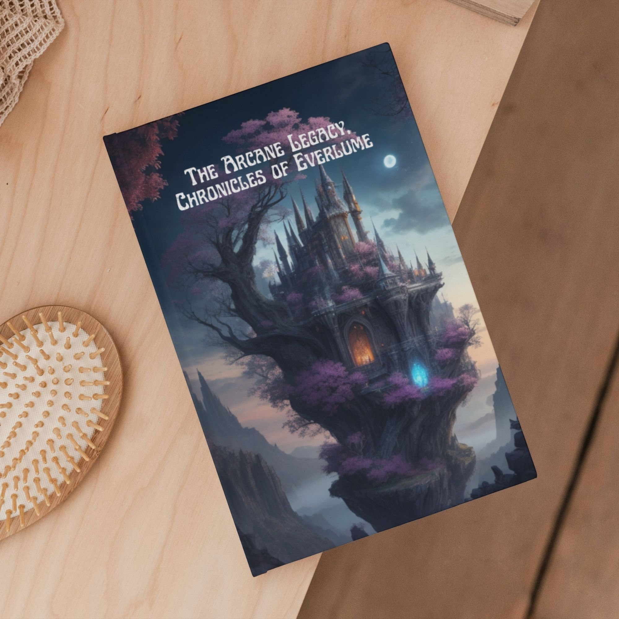 Premade Fantasy Realm E-book Cover Design - Printable Book Cover Design ...