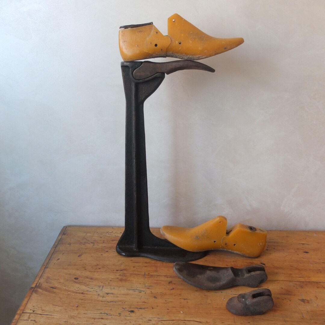 Cobbler's Shoe Stand, Vintage Shoe Last, Shoemaker Tool Set, Shoe ...
