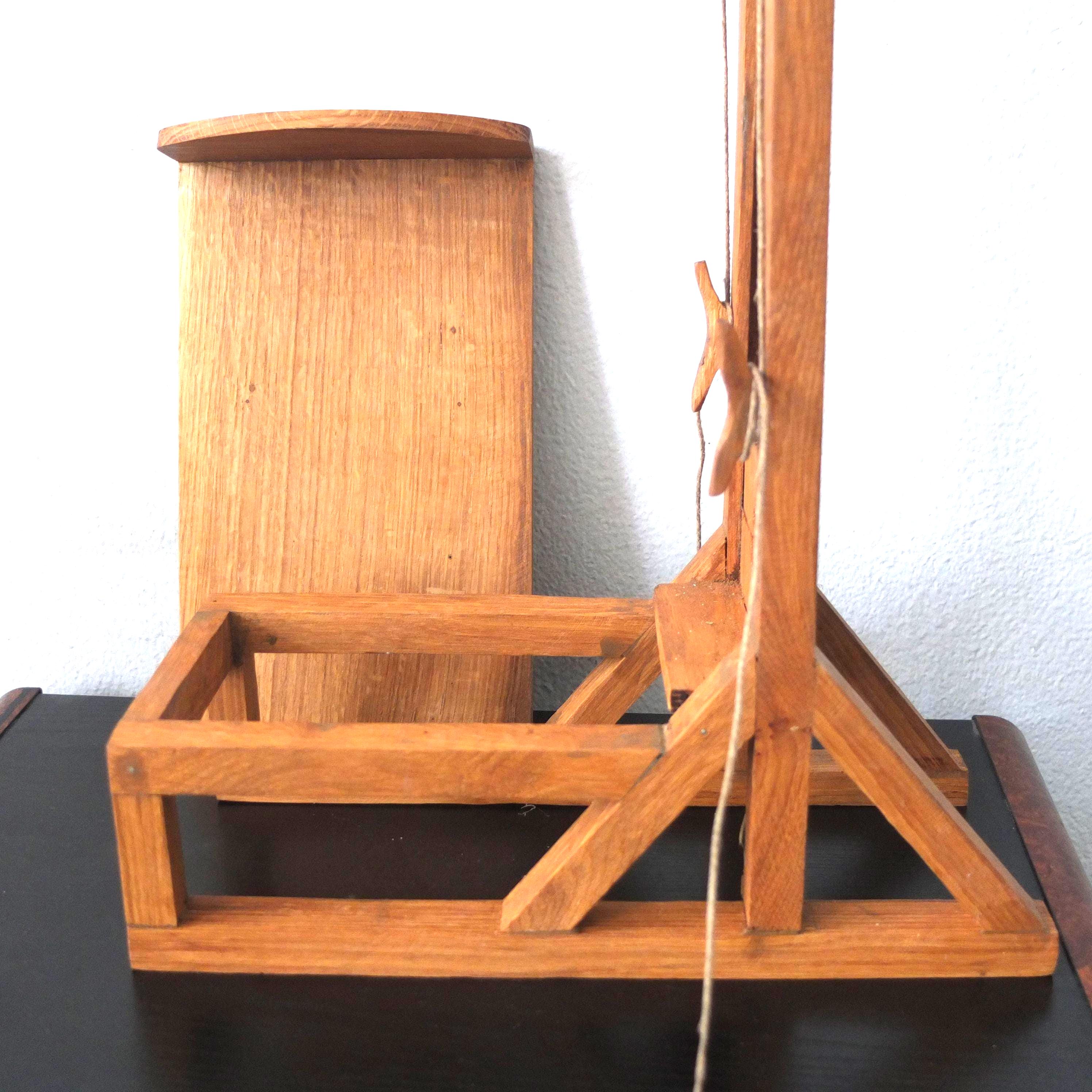 Working Model of the French Guillotine of Rather Large. Completely ...