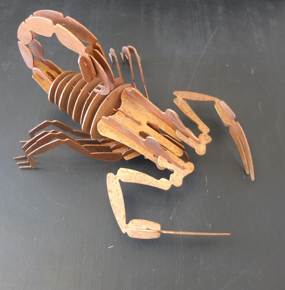 Vintage Metal Scorpion Handmade Gift for Scorpions Personalized Gift ...