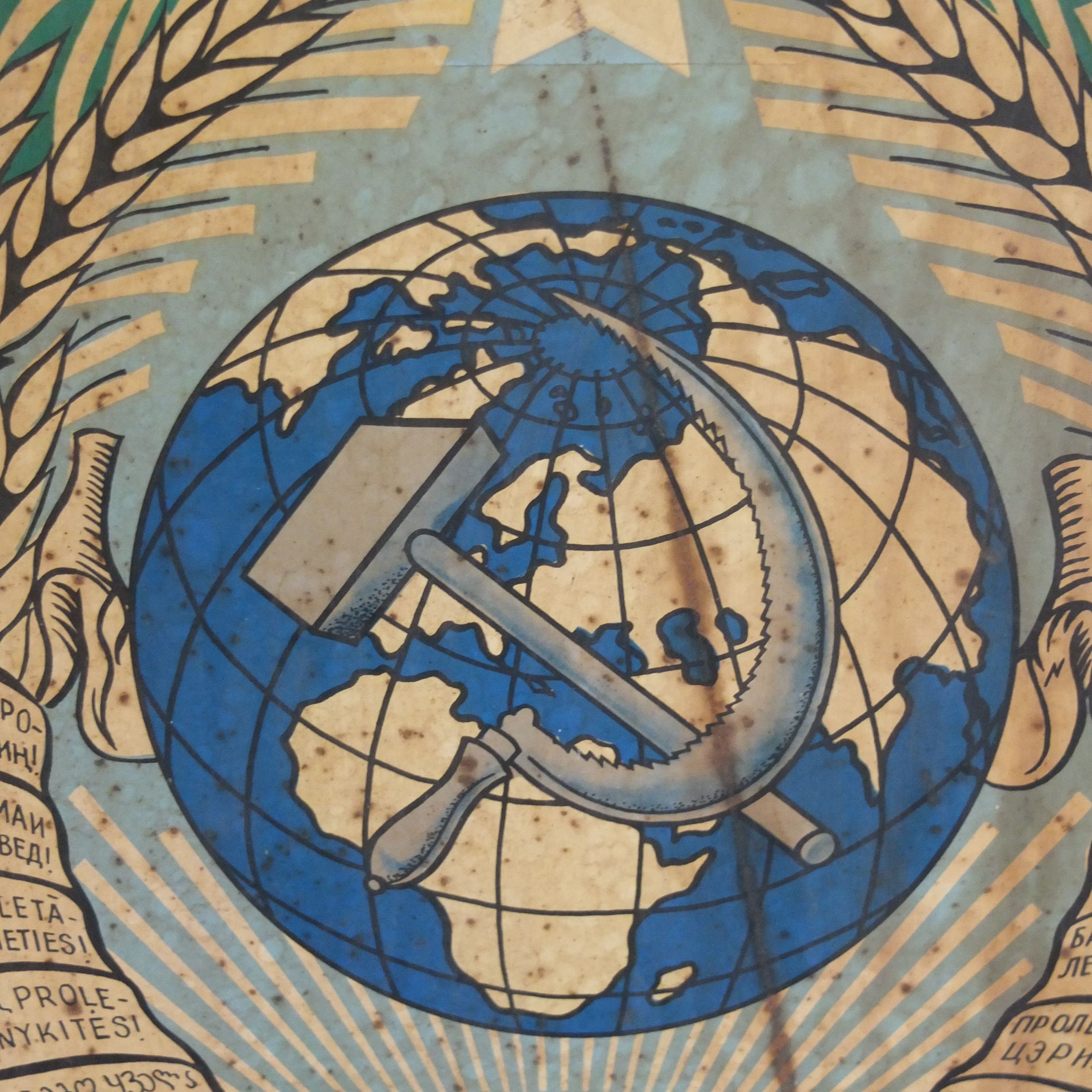 Vintage Soviet Railway Sign. A Very Rare Find. Logo of the Railways of ...