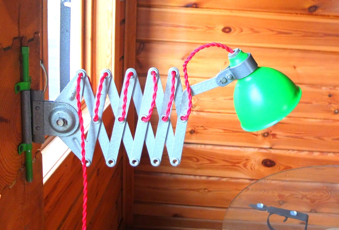 Industrial Wall Lamp Vintage Scissor Lamp Loft Industrial Lamp ...