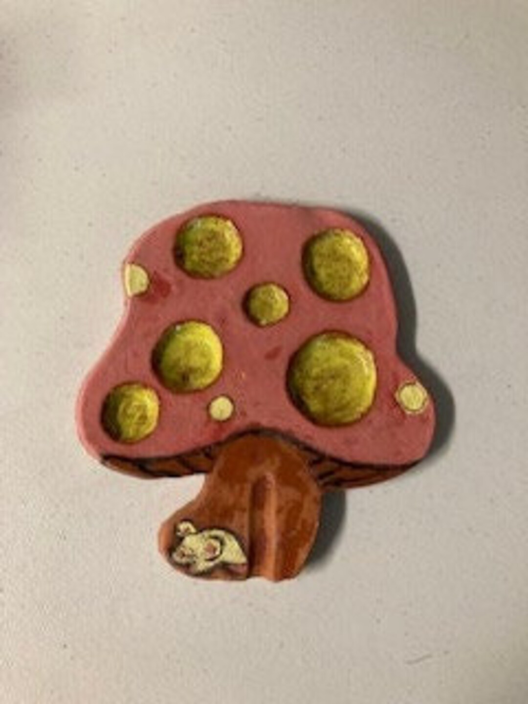 Ceramic Mushroom Paint Pallet - Etsy