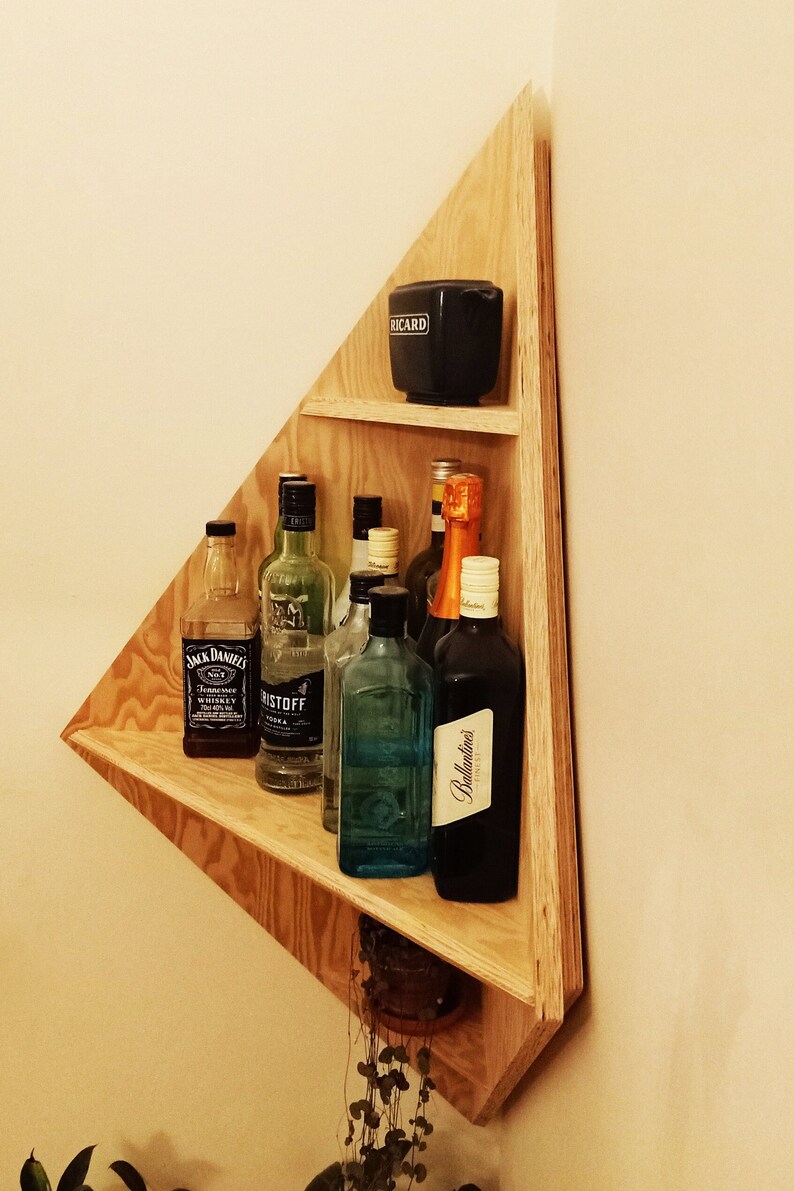 DIAMOND CORNER CABINET - Etsy