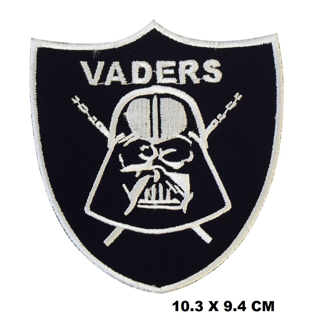 Vaders Logo Iron/sew on Patch Embroidered Applique for Clothes - Etsy