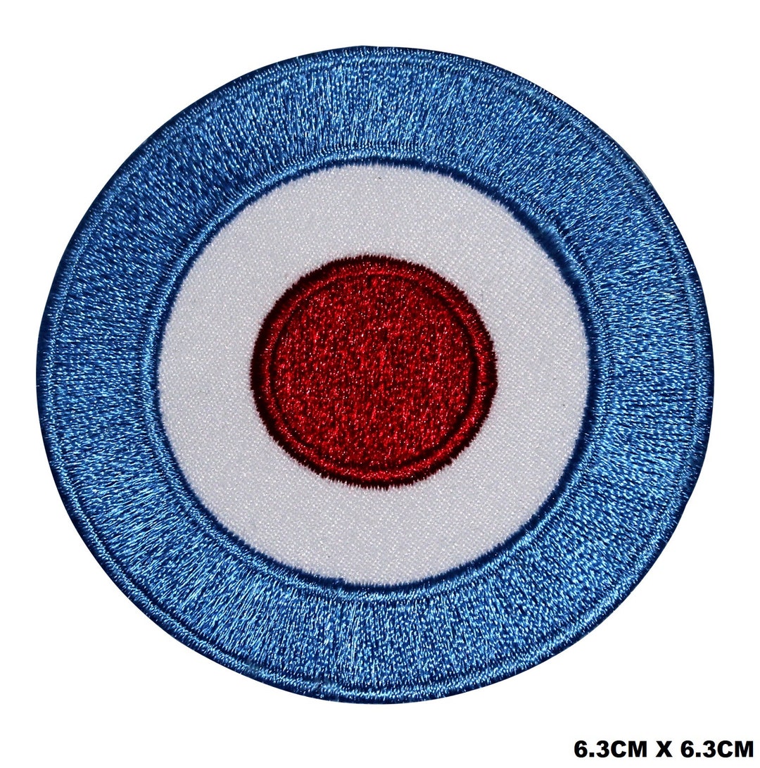 Vespa Target Shooter Logo Iron/sew on Patch Embroidered Applique for ...