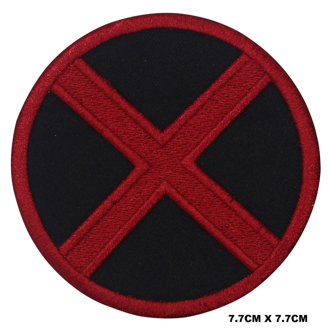 X Men Superhero Movie Logo Iron/sew on Patch Embroidered Applique for ...