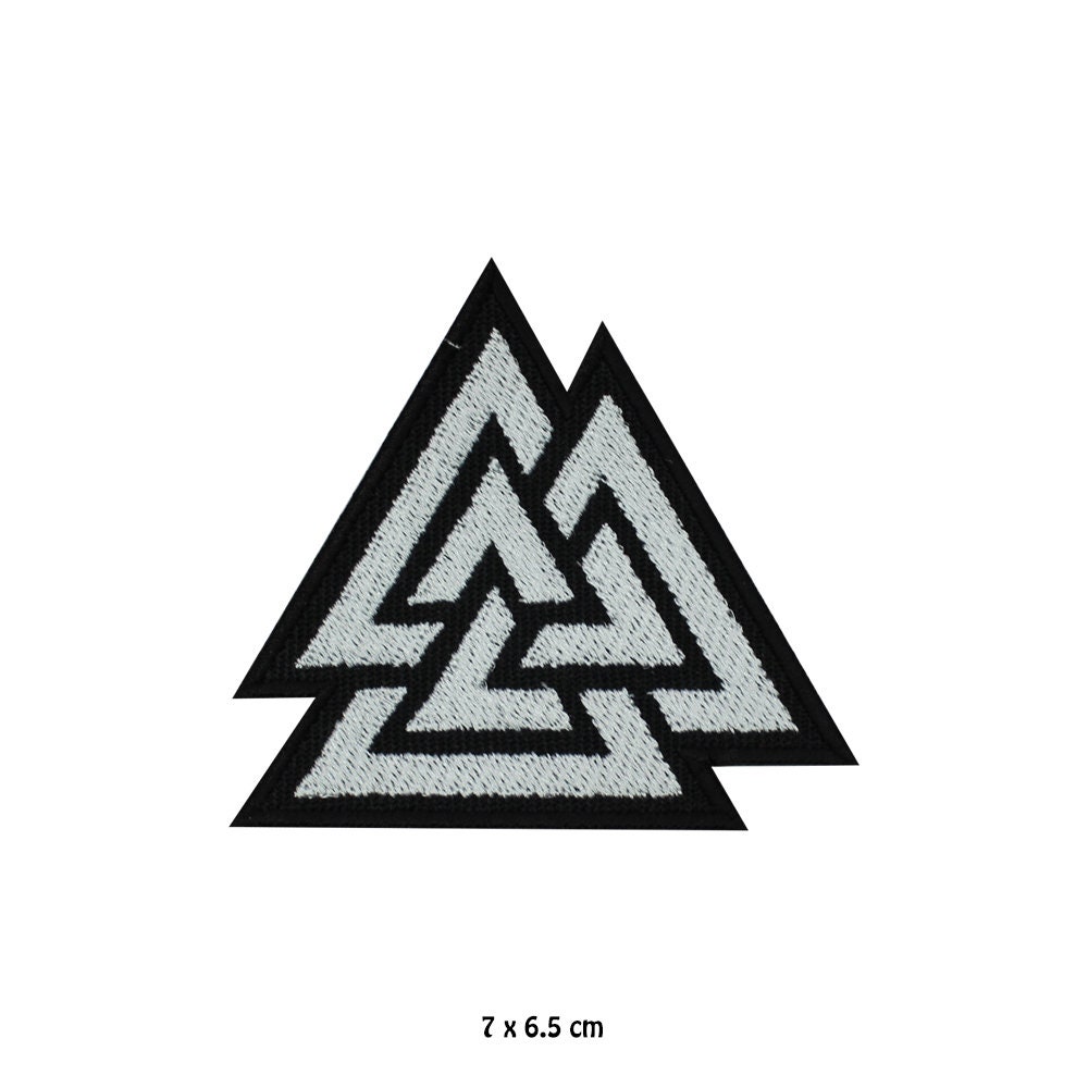 Valknut Triangles Viking Sign Logo Iron/sew on Patch - Etsy