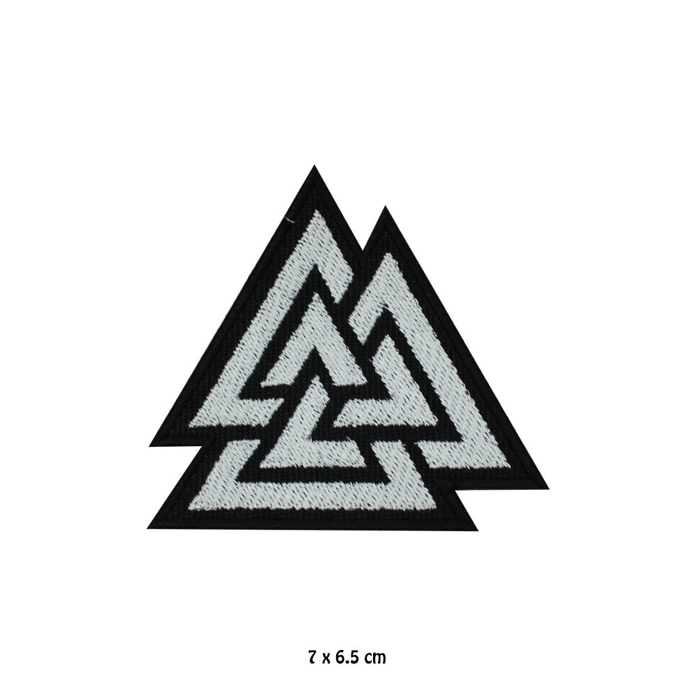 Valknut Triangles Viking Sign Logo Iron/sew on Patch - Etsy