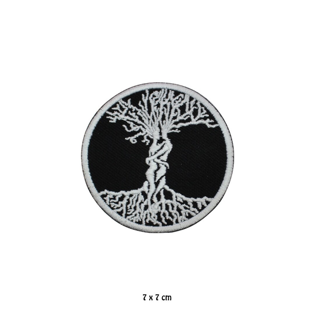 Tree of Life Round Logo Iron/sew on Patch Embroidered Applique for ...