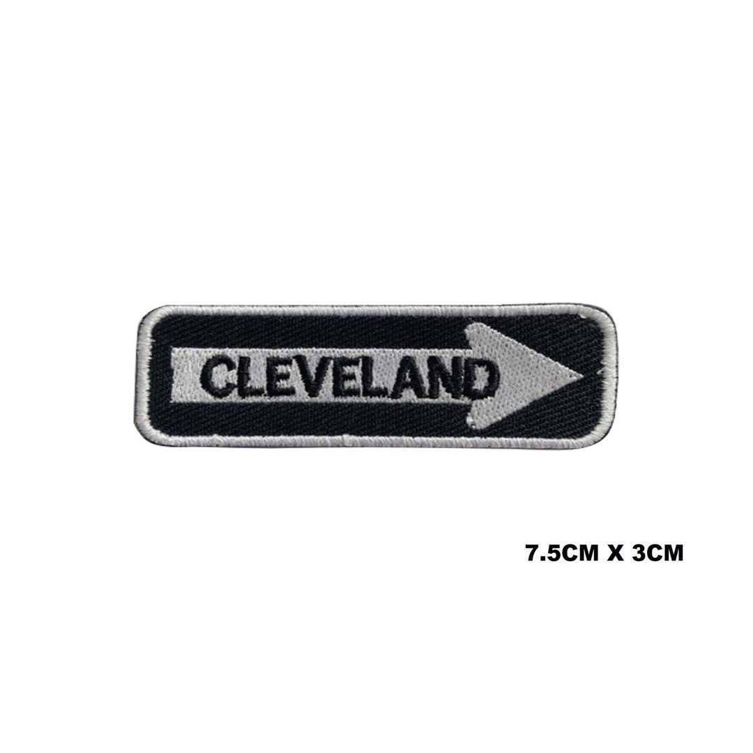 Cleveland Arrow Logo Iron/sew on Patch Embroidered Applique - Etsy