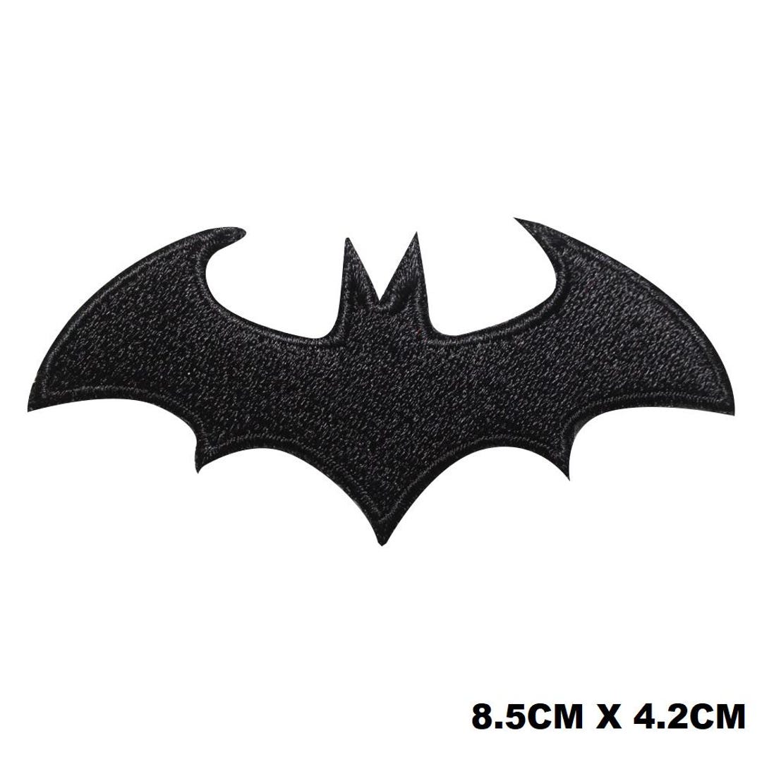 Batman Superhero Logo Iron/sew on Patch Embroidered Applique for ...