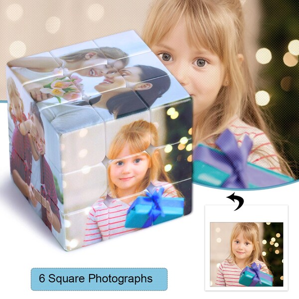 Custom Photo Rubik's Cube - Etsy