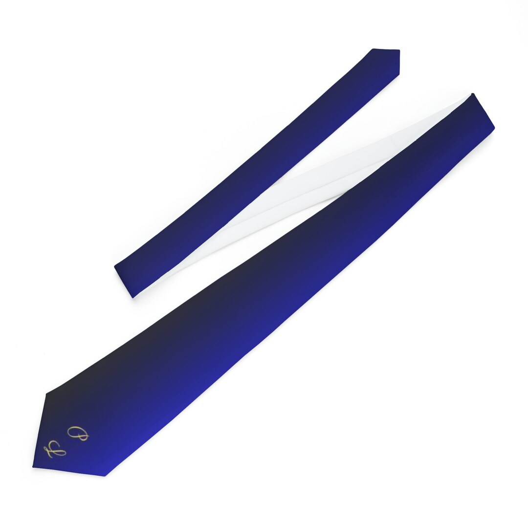 Elevate Your Style: Personal Thread Custom Necktie Monogrammed and ...