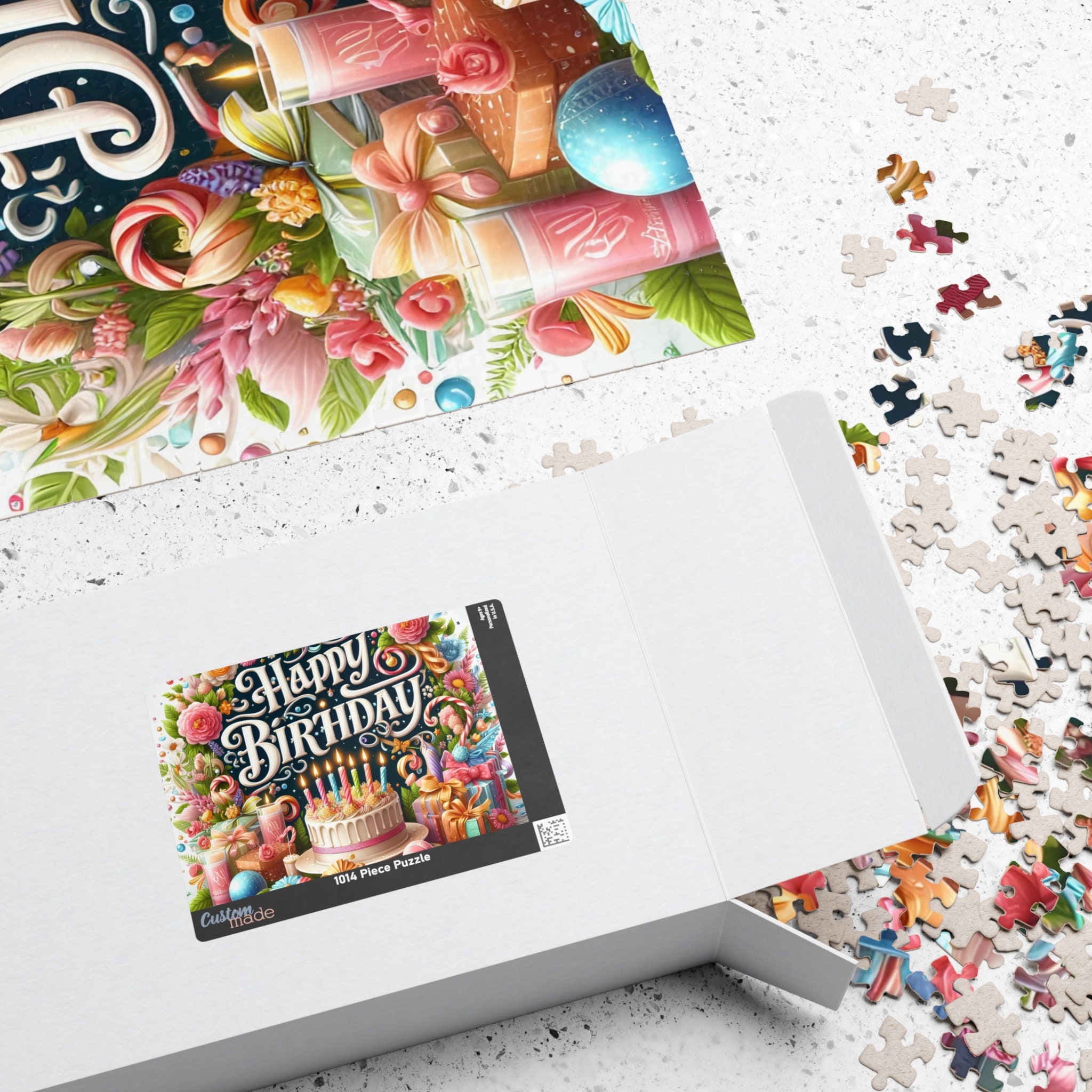 Happy Birthday Jigsaw Puzzle Fun and Challenging Gift Idea 110, 252 ...