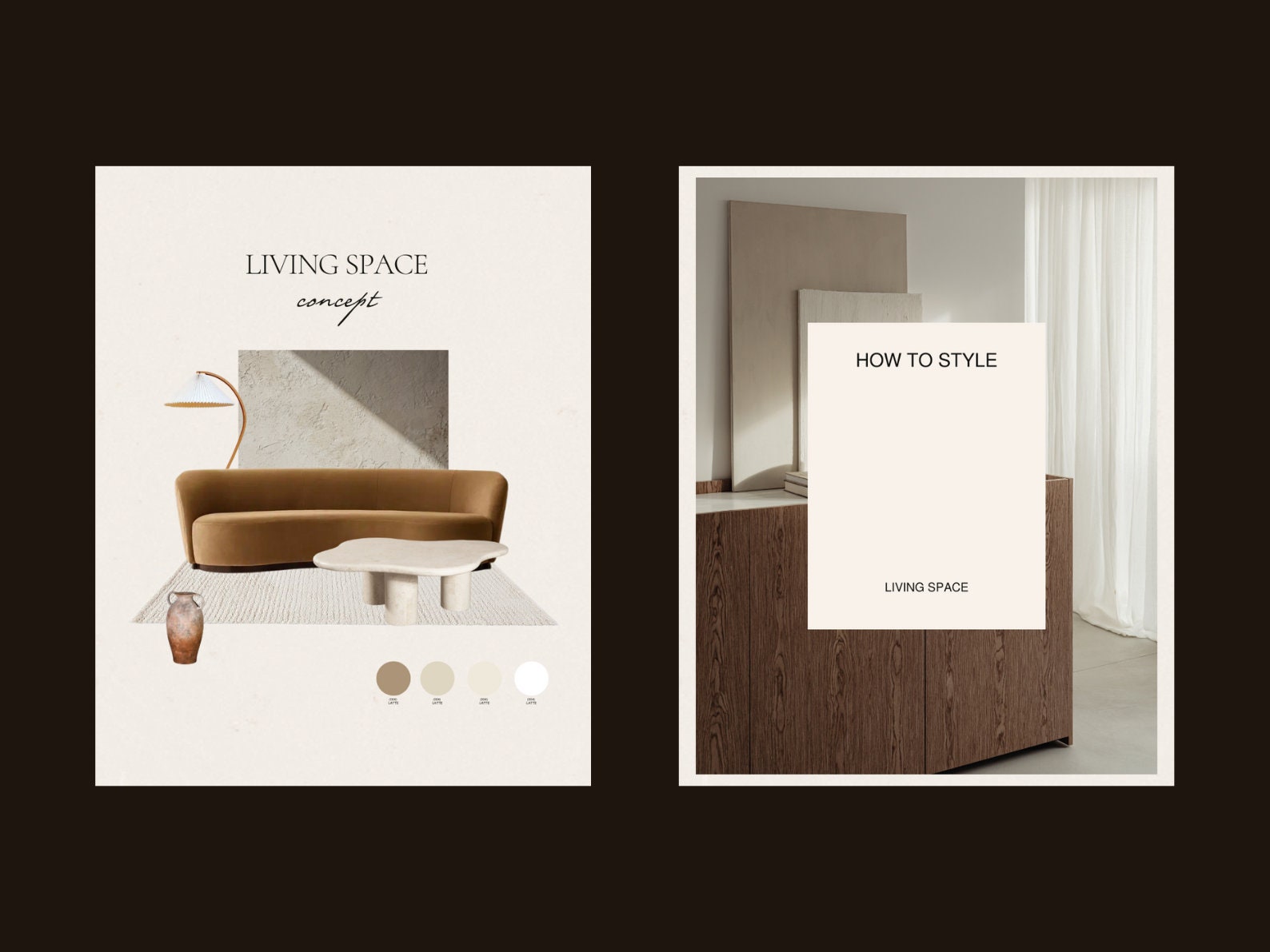 Interior Design Social Media Templates Canva and Indesign Interior ...