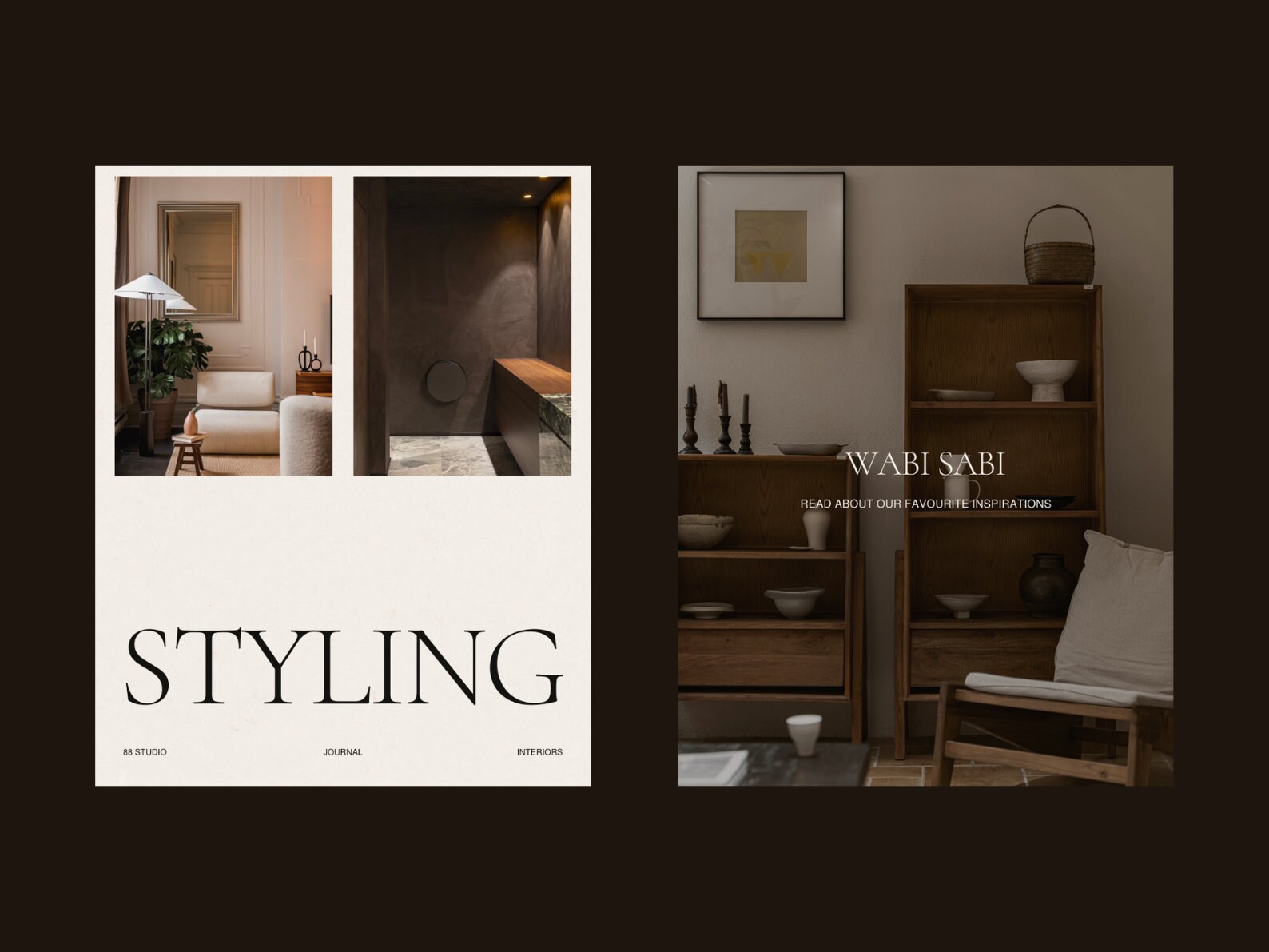 Interior Design Social Media Templates Canva and Indesign Interior ...