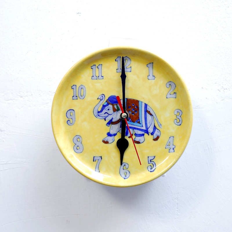 Elephant Clock - Etsy