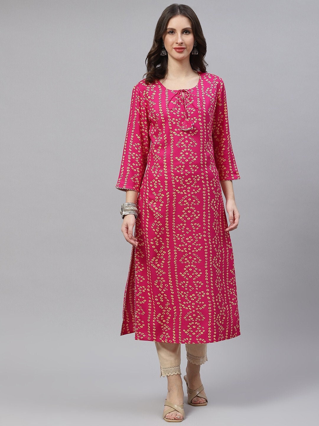 Ethnic Kurti for Women* Indian Ethnic Dress Women* Indian Women Cotton ...