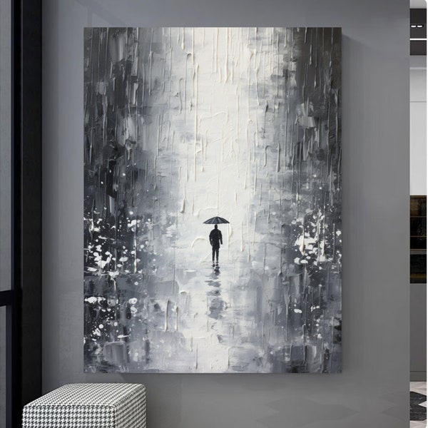 Rain Painting - Etsy