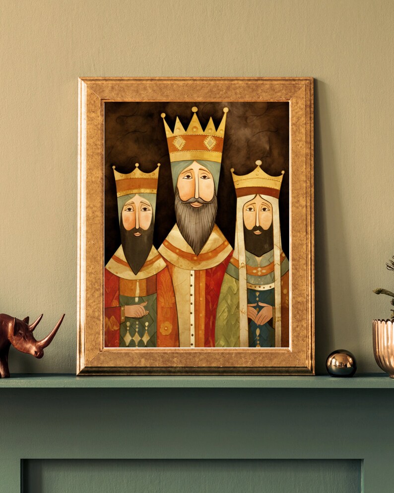 Three Wise Men, Three Kings, Nativity Scene, Jesus Birth, Christmas Art ... Three Wise Men, Three Kings, Nativity Scene, Jesus Birth, Christmas Art ...