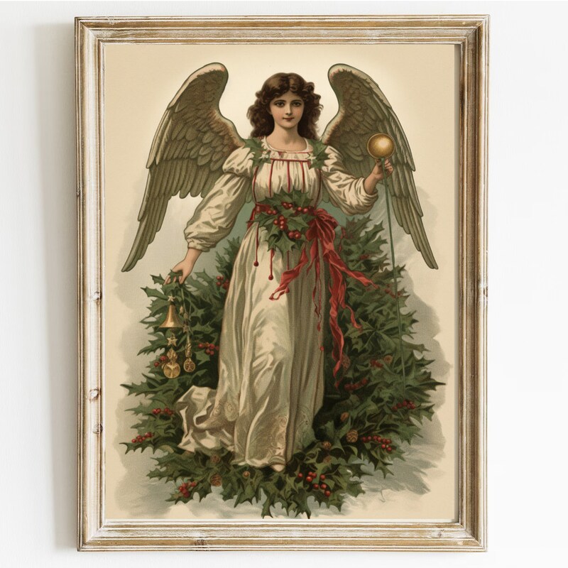 Angel Print - Etsy