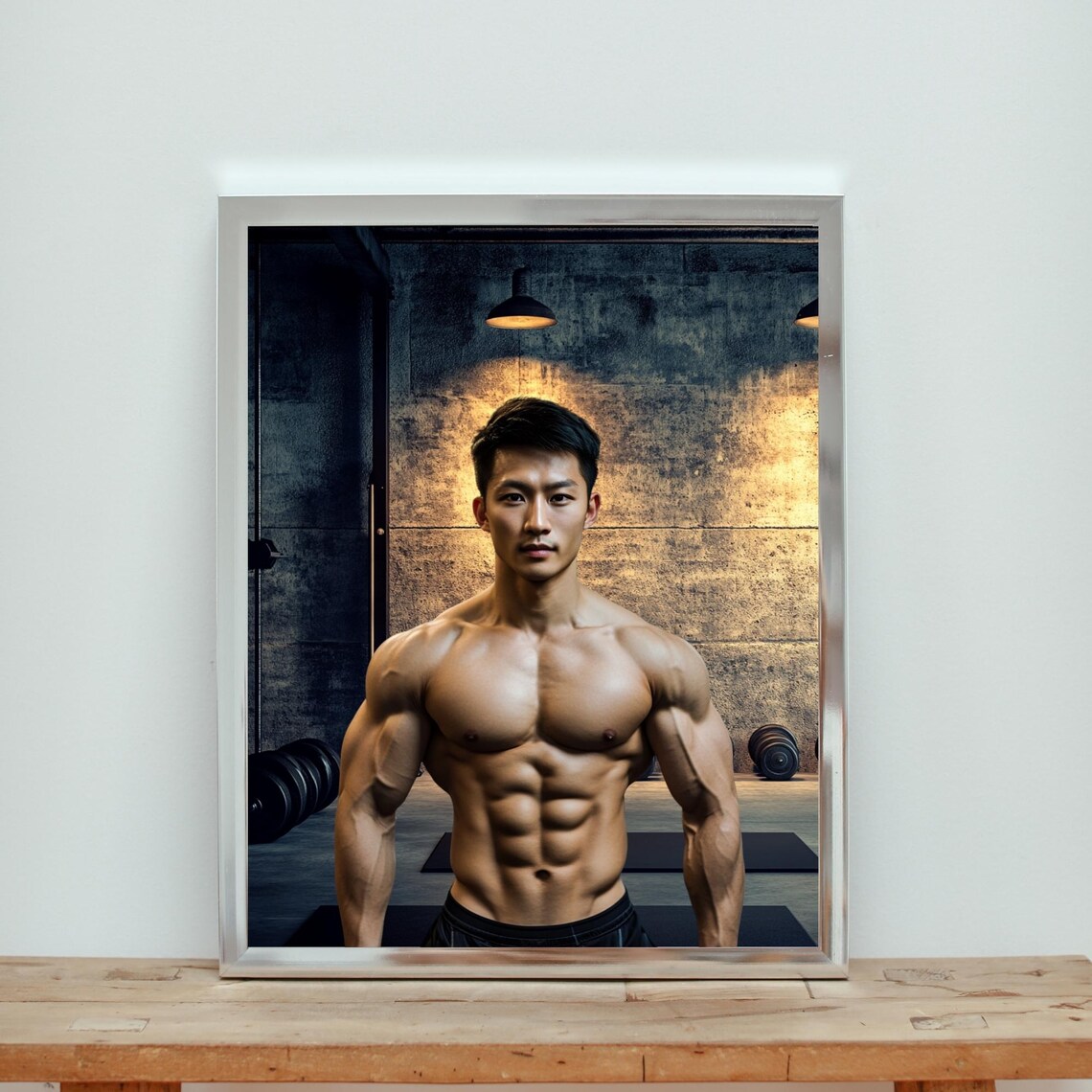40 Gym Backdrop for Photoshoot, Fitness Photography Background, Workout ...