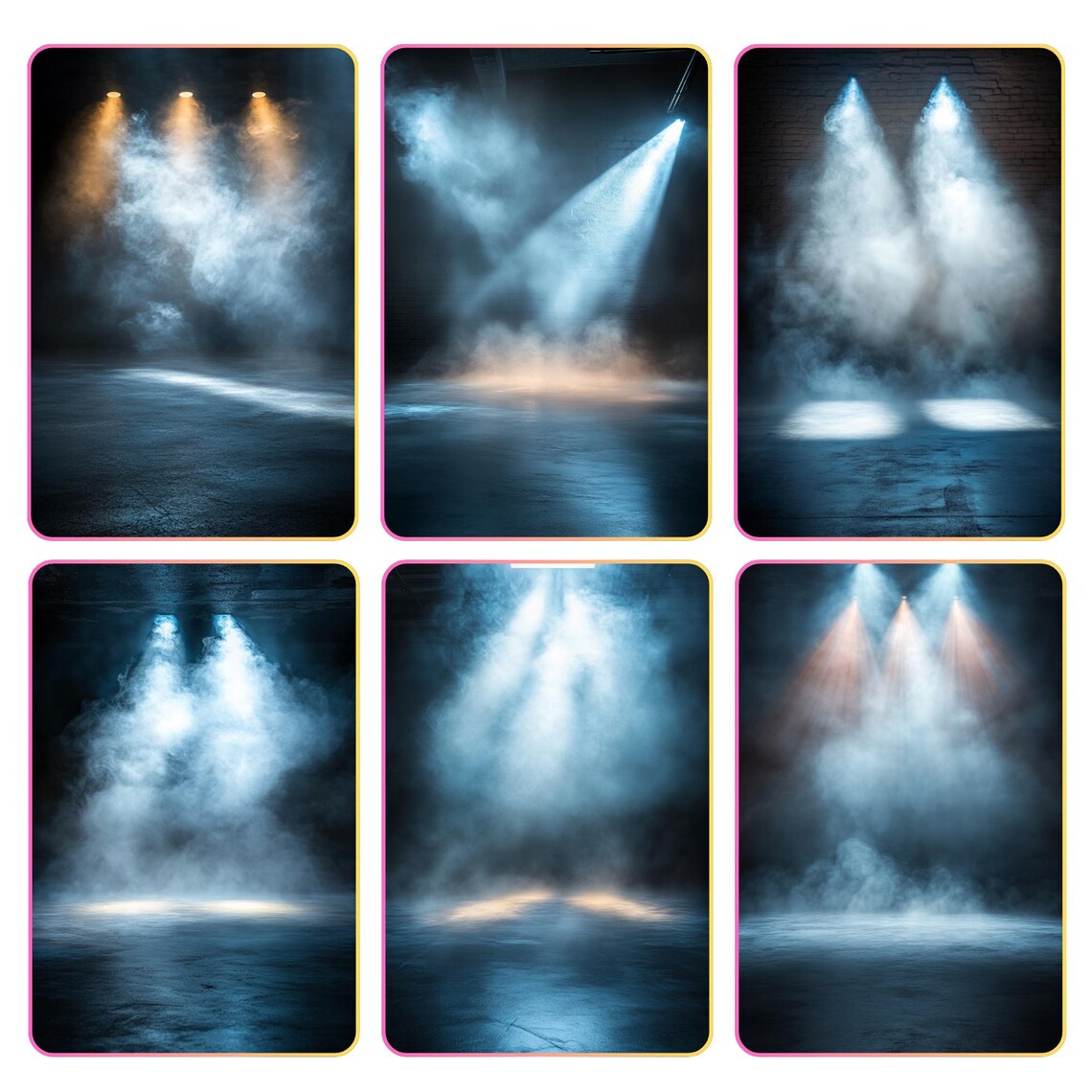 40 Smoked Studio Backdrop, Dark Fog Background, Cinematic Smoke ...