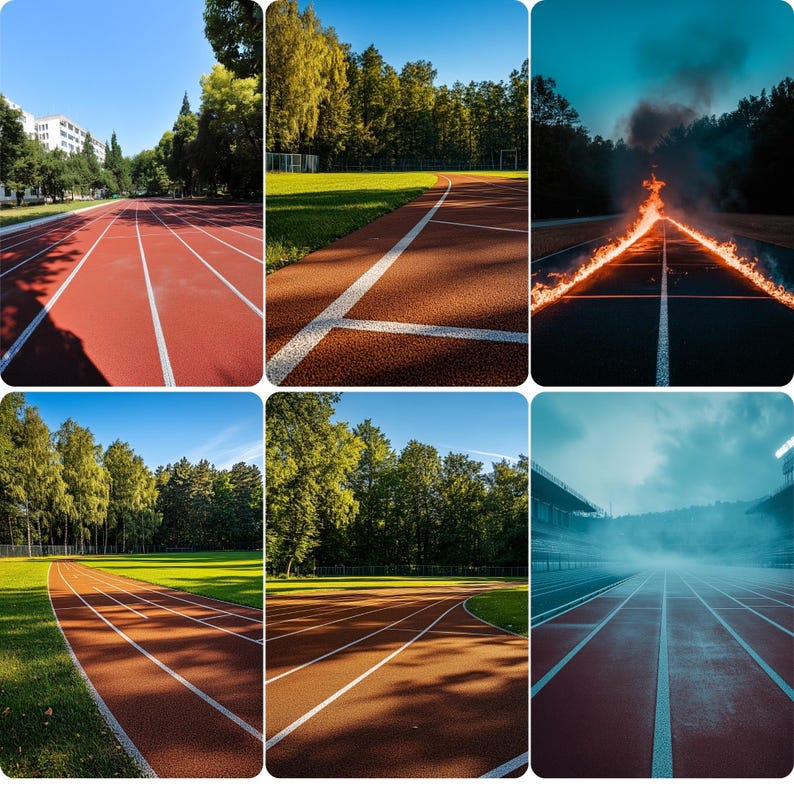 45 Track and Field Backdrop for Photoshoot, Running Track Photography ...