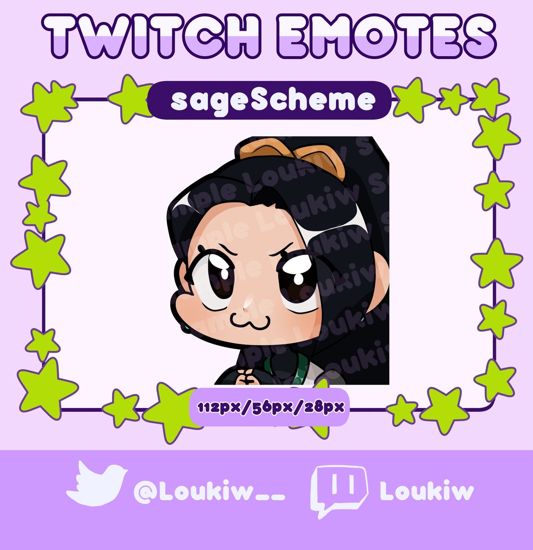 Valorant Sage Scheme Emote for Twitch or Discord - Etsy