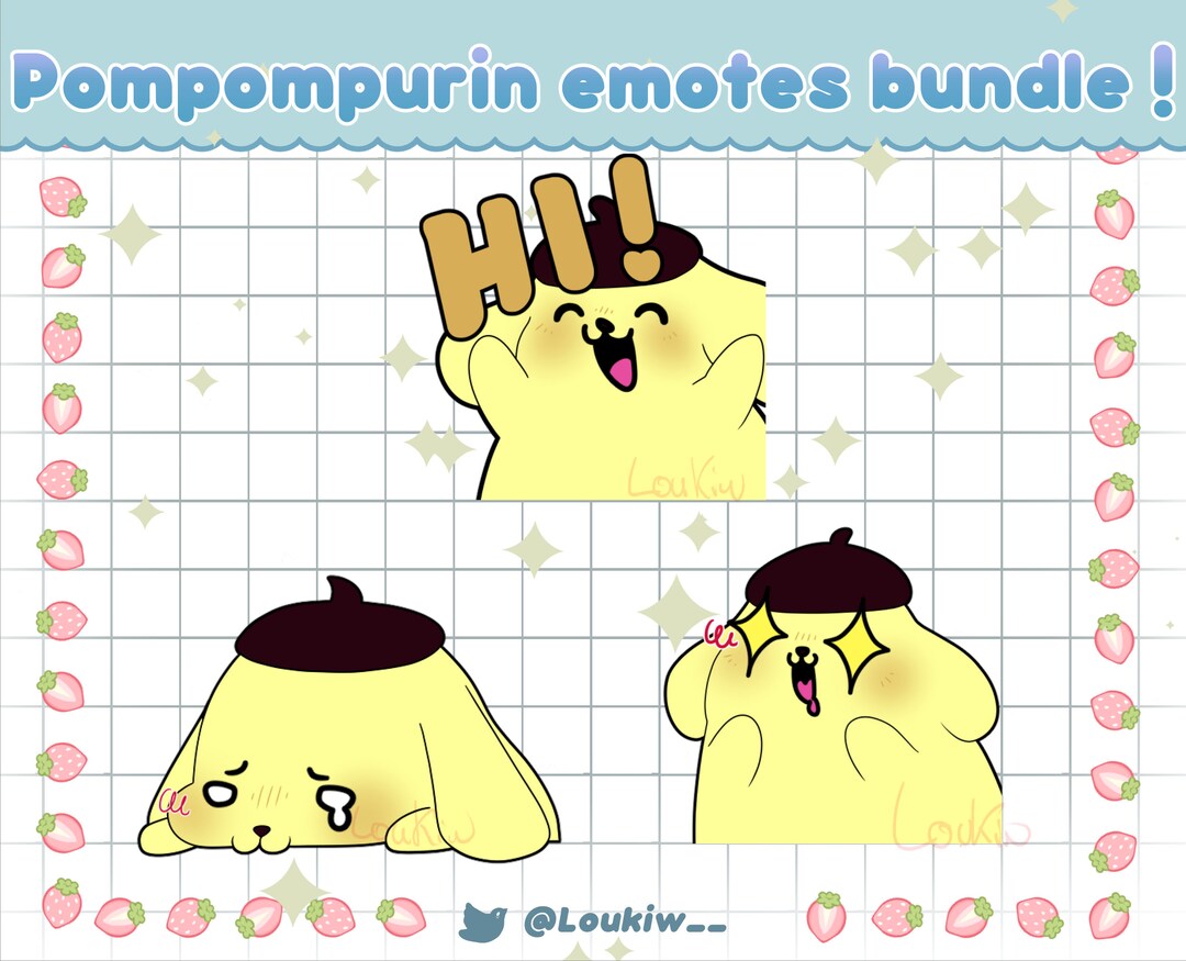 Pompom Emote Bundle for Twitch or Discord - Etsy Australia