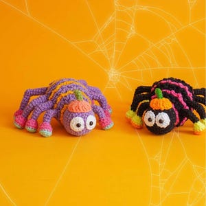 Spider Crochet Pattern – Cute Halloween Amigurumi Plush English PDF ...