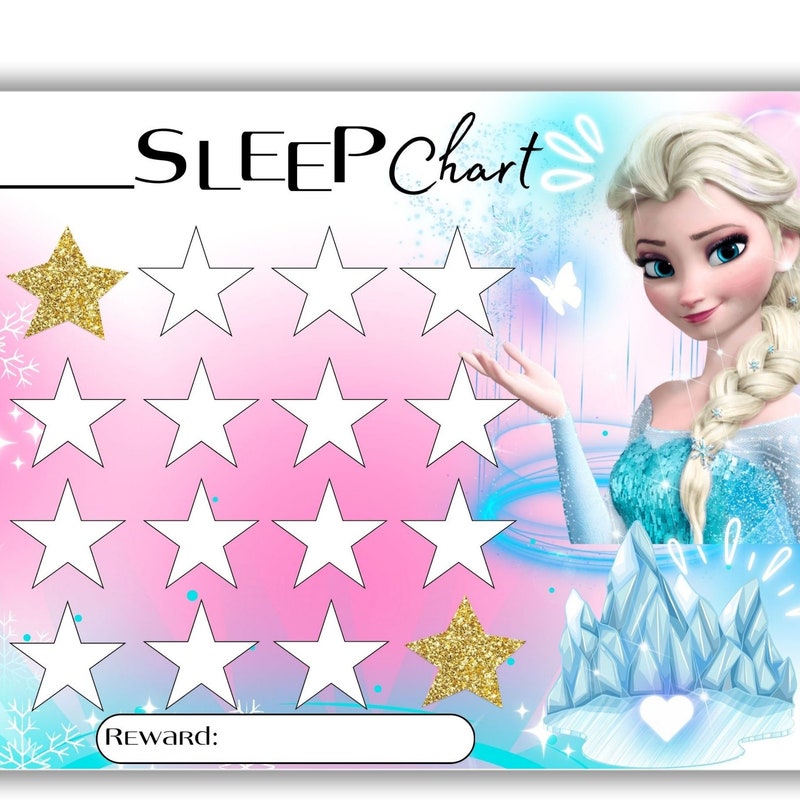 Frozen Chore Chart - Etsy
