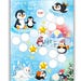 Penguin Reward Chart for Kids Winter Theme Sticker Chart Potty Training ...